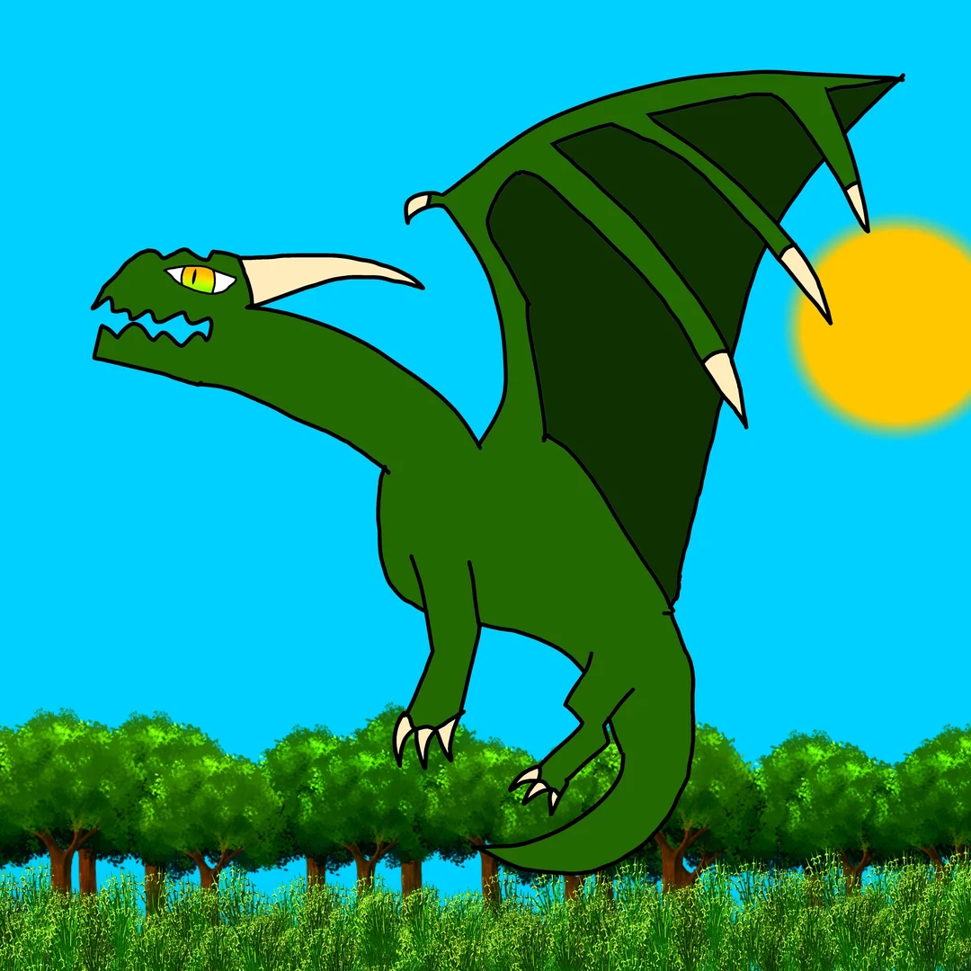 Green dragon | Scrolller