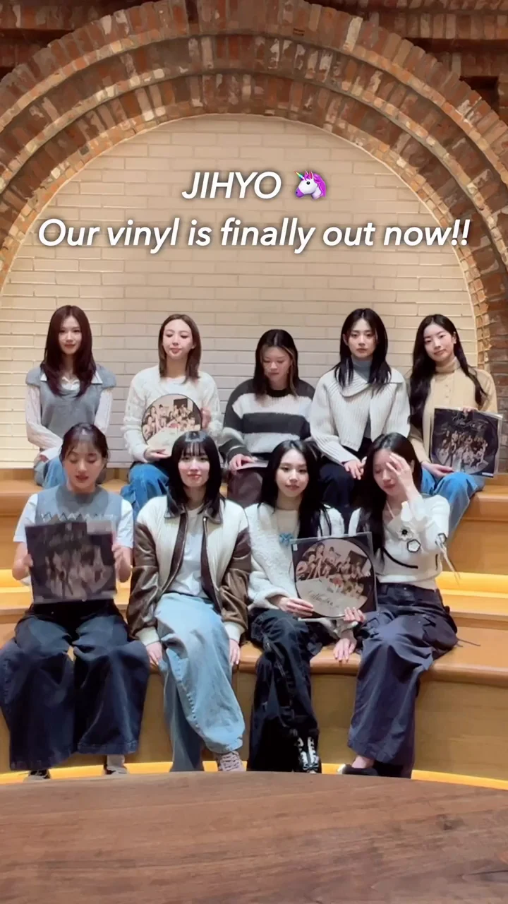 240225 TikTok Update - "Get the limited-edition "With YOU-th" vinyl to add to your collection ...