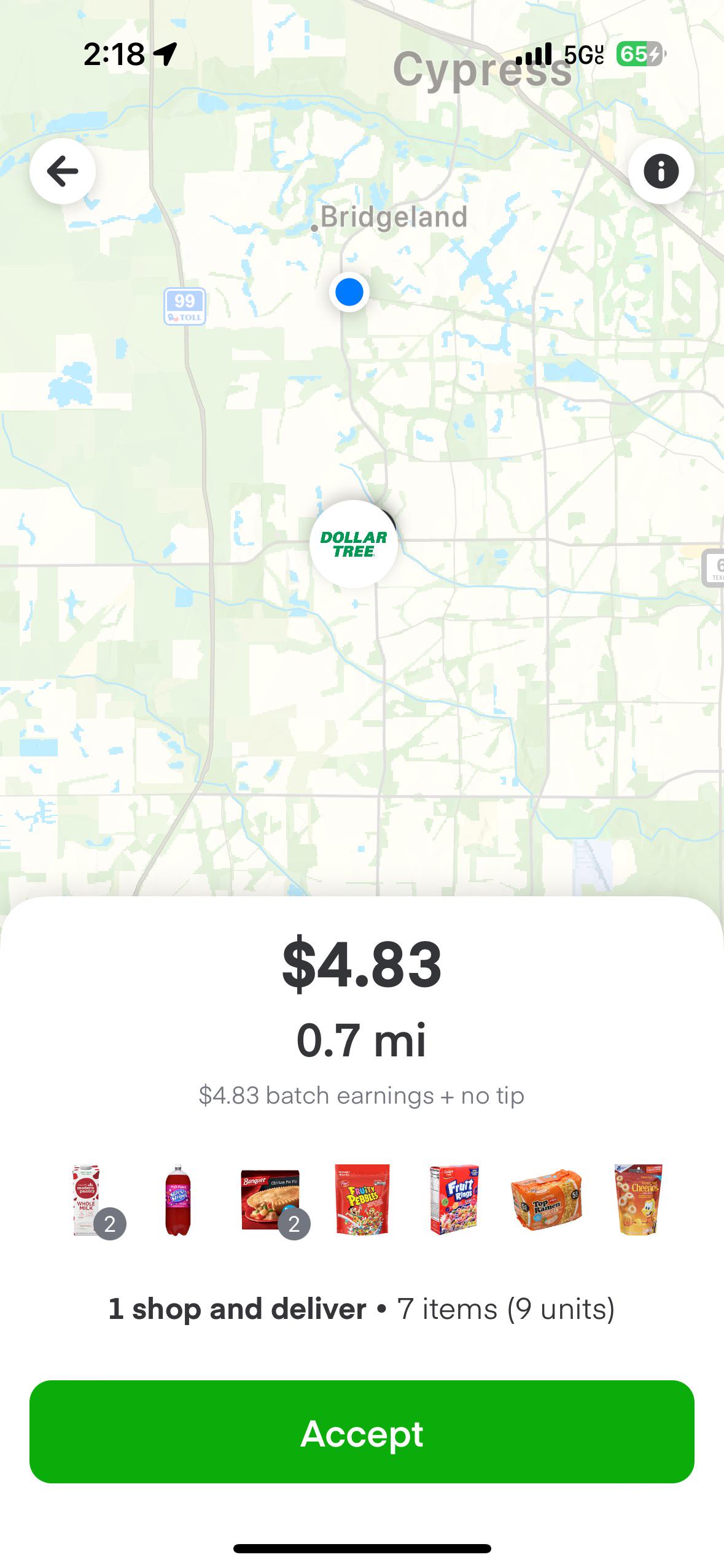 The smallest order I have ever seen | Scrolller