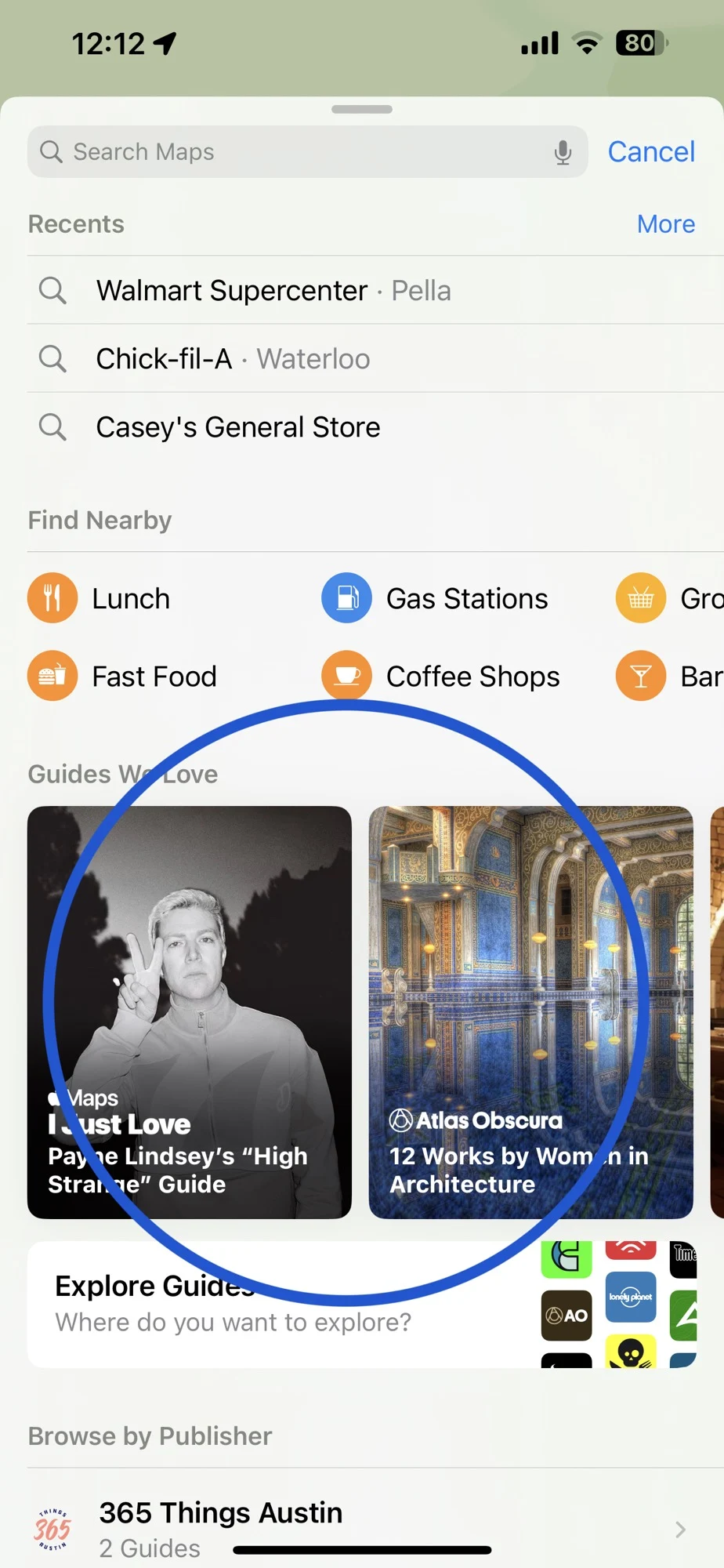 Apple Maps needs to be a useful navigation tool. Not a place for blogs and short articles ...