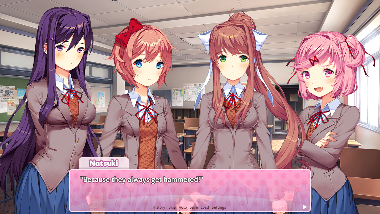 Terrible jokes with Natsuki | Scrolller