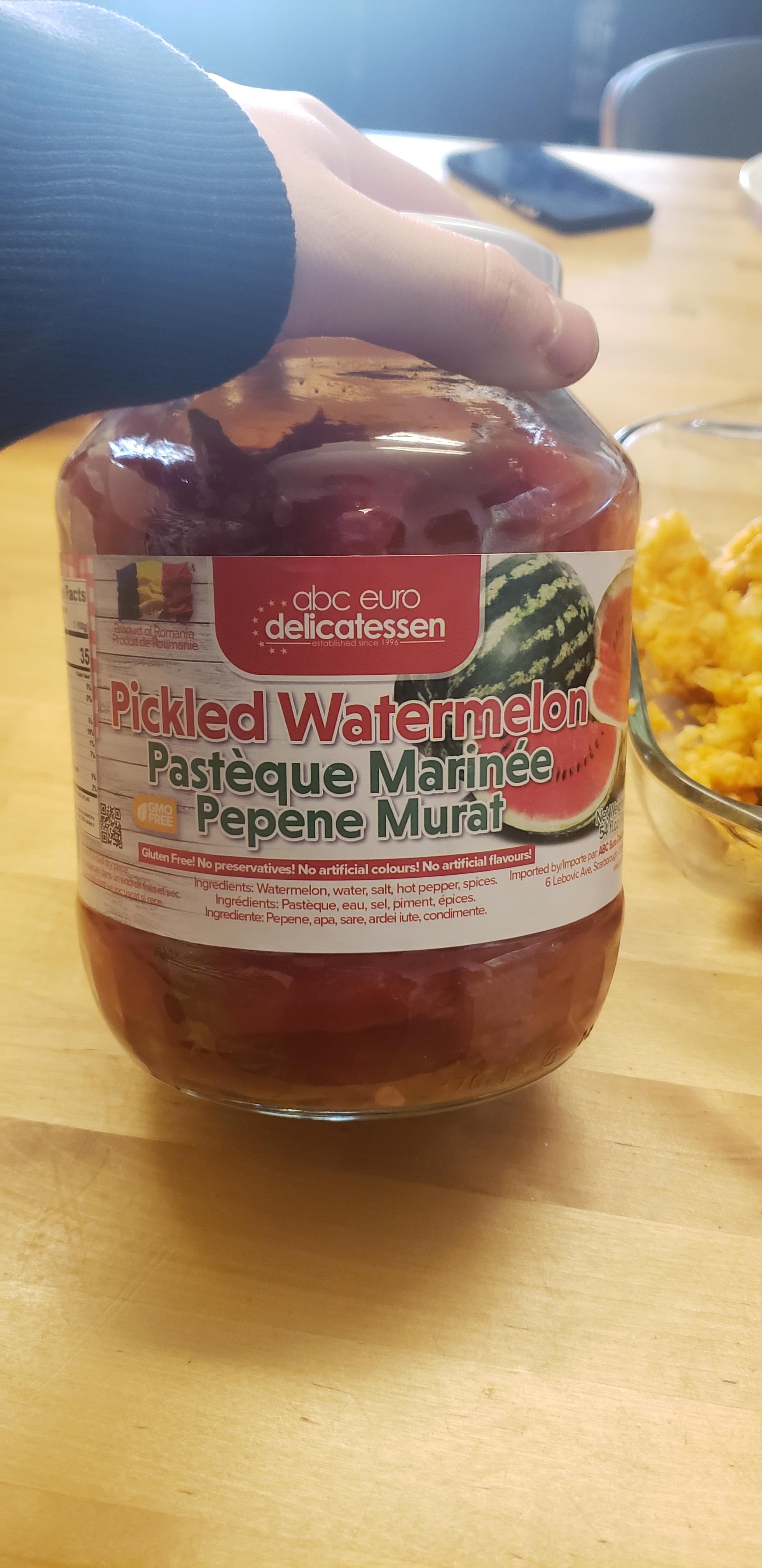 Pickled watermelon | Scrolller