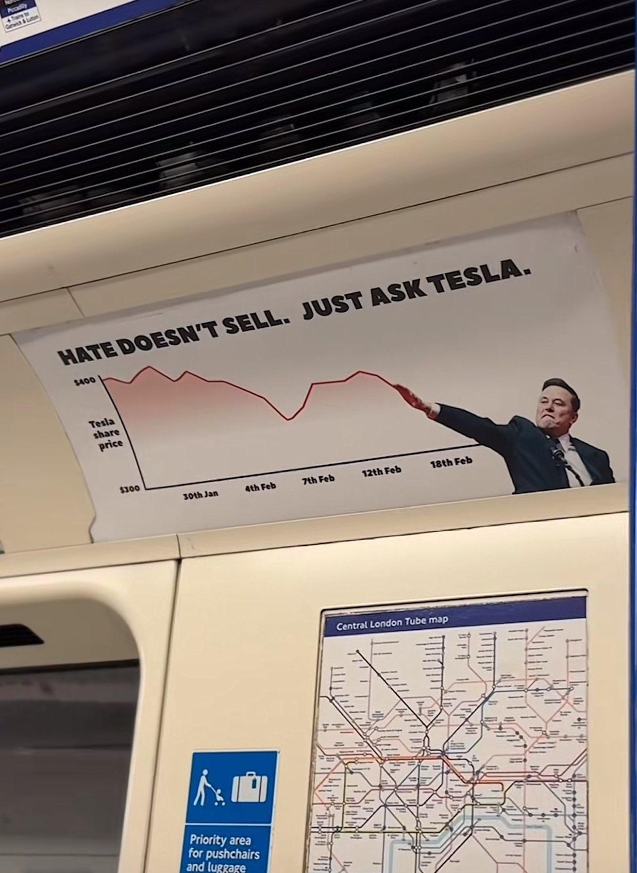 London, spotted on the tube. | Scrolller