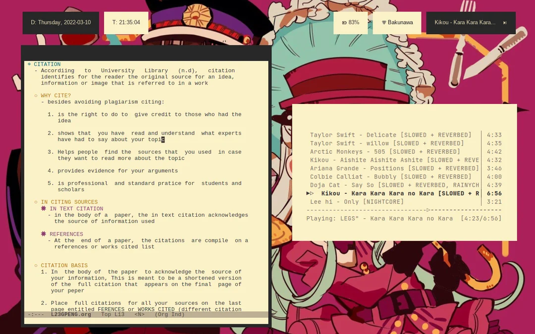 [berry] toilet bound hanako-kun x gruvbox | Scrolller