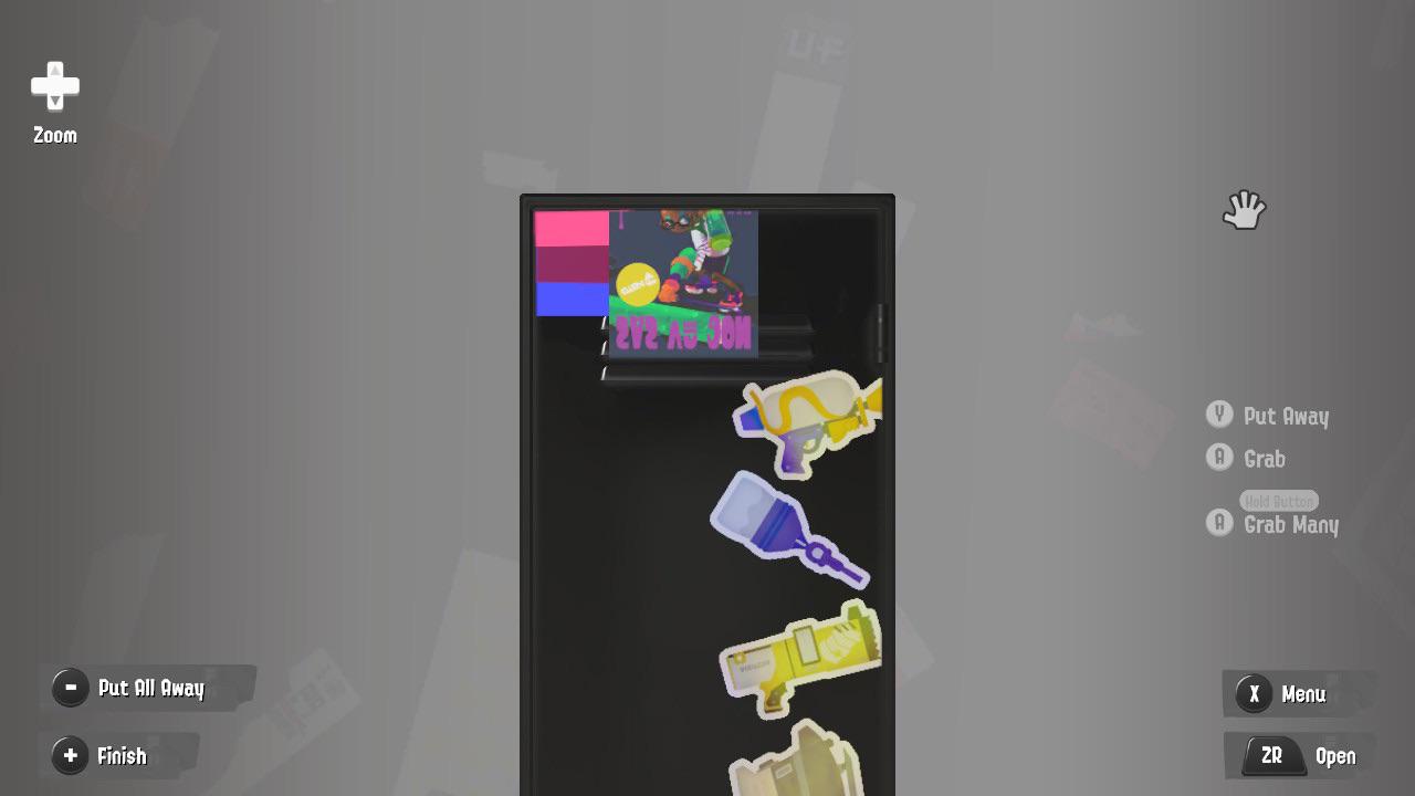 I finally made the bi flag for my locker in splatoon 3!😁 | Scrolller