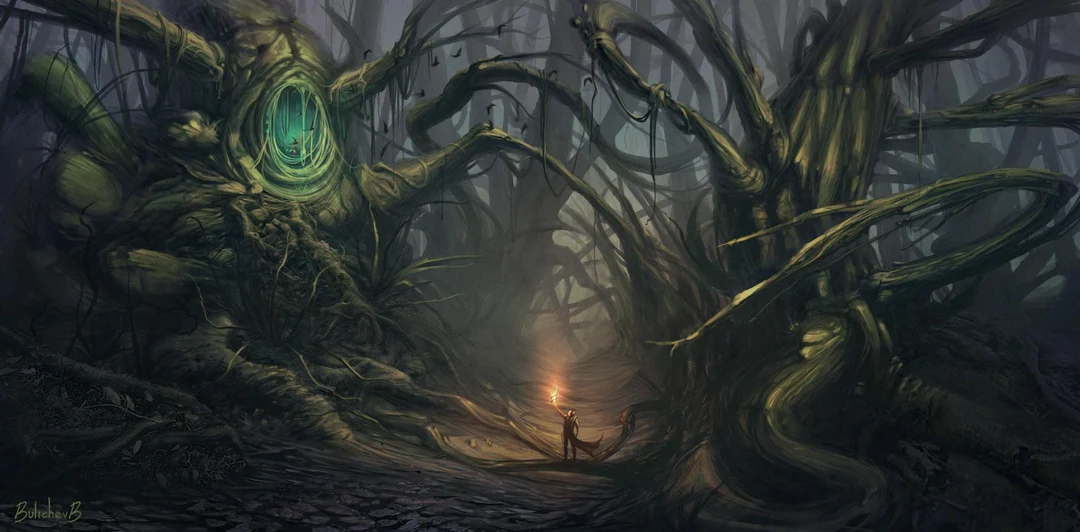 Forgotten woods, Me, Photoshop, 2022 | Scrolller