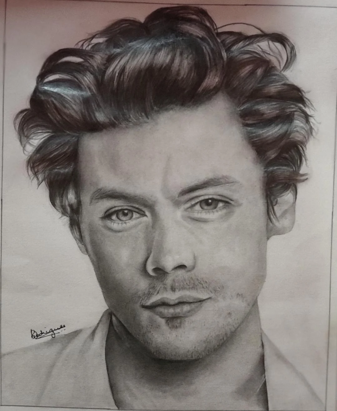 Harry styles, graphite, by me, 2022 | Scrolller