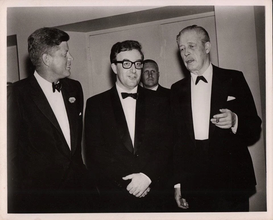 John F. Kennedy and Peter Sellers, 1960s | Scrolller