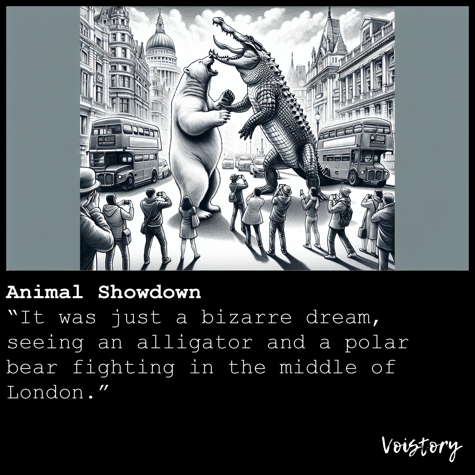 Alligator and Polar Bear Face-Off in London | Scrolller