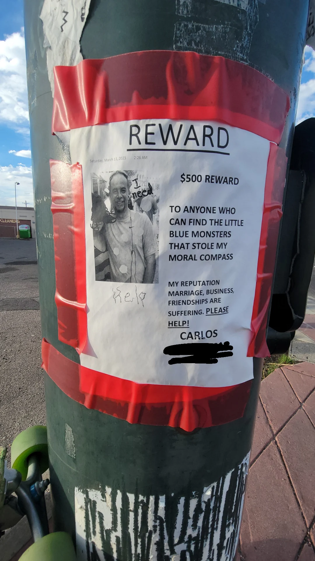 Anyone seen this flyer? | Scrolller