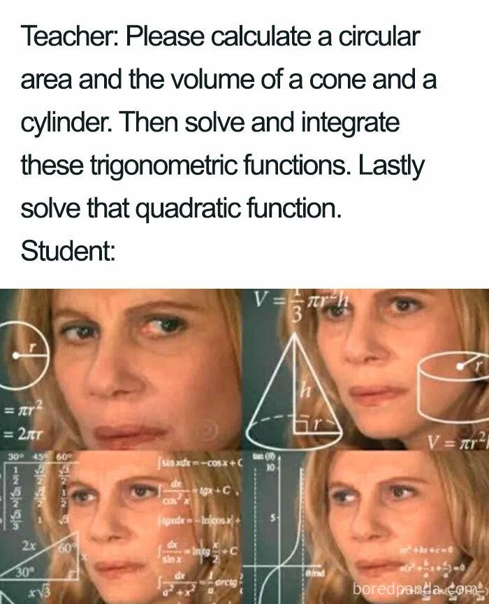 Maths time. | Scrolller