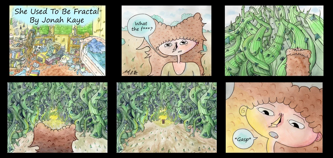 [OC] She Used To Be Fractal #9 - A Forgotten Legacy Of (The Green Tower 2) | Scrolller