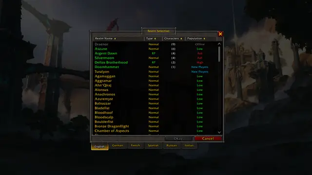 Draenor EU just simply died | Scrolller