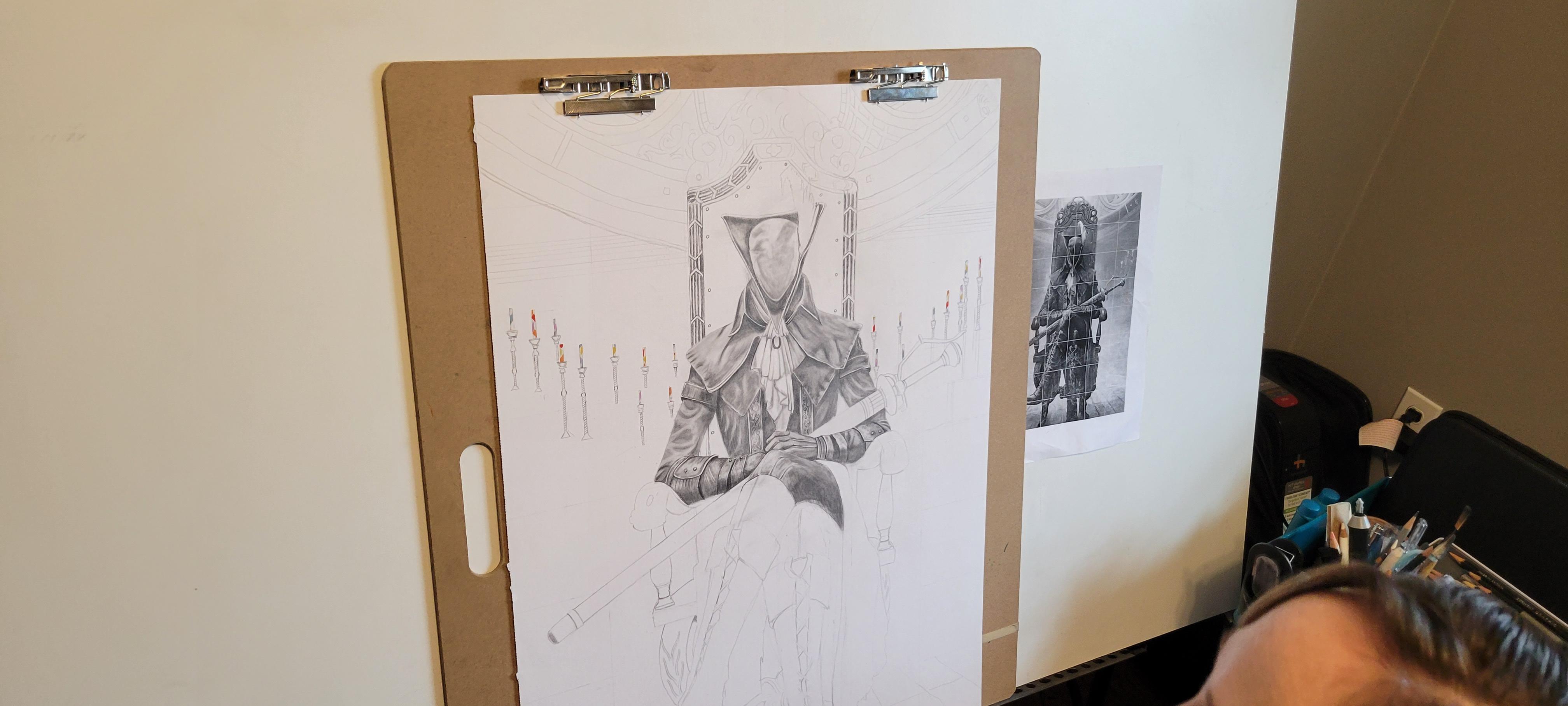 24x36" Charcoal and Graphite pencil drawings. | Scrolller