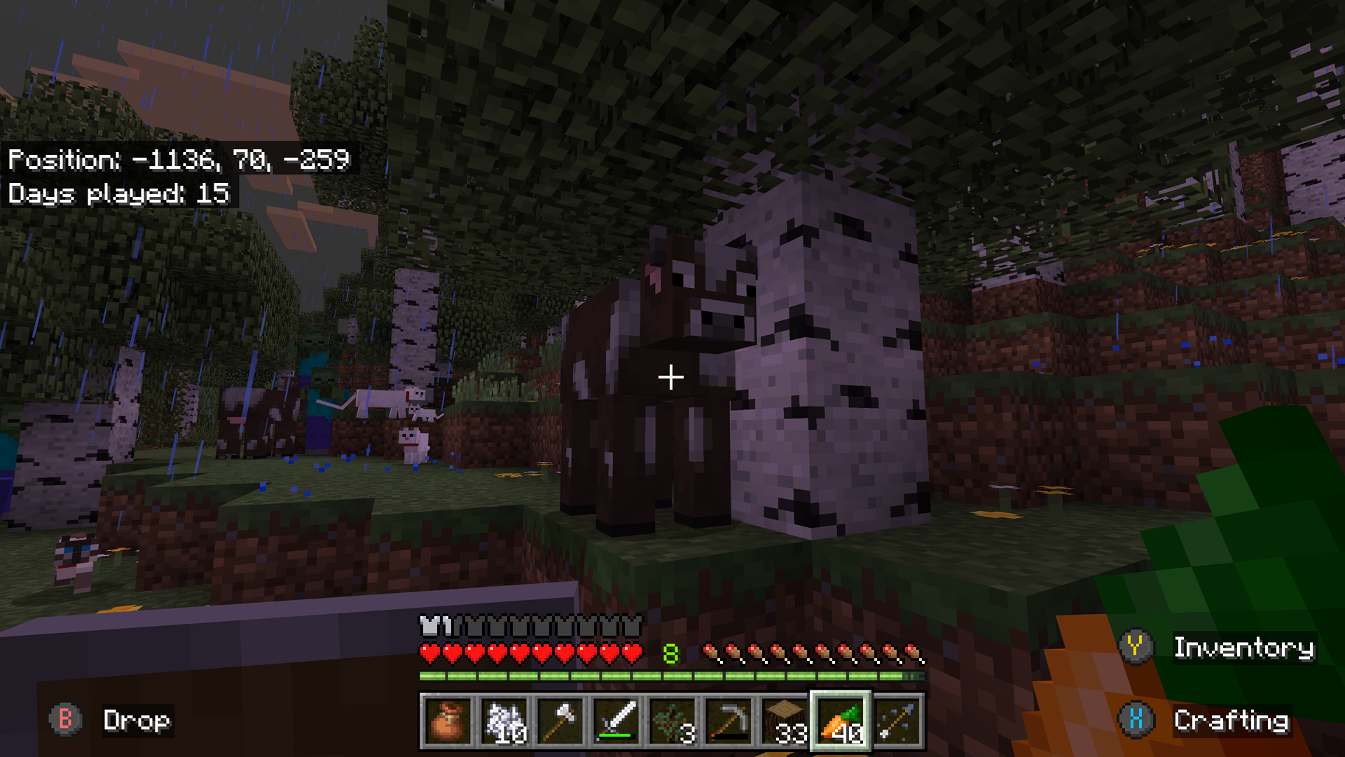 The new pig and cow textures overwrite the plain classic textures | Scrolller