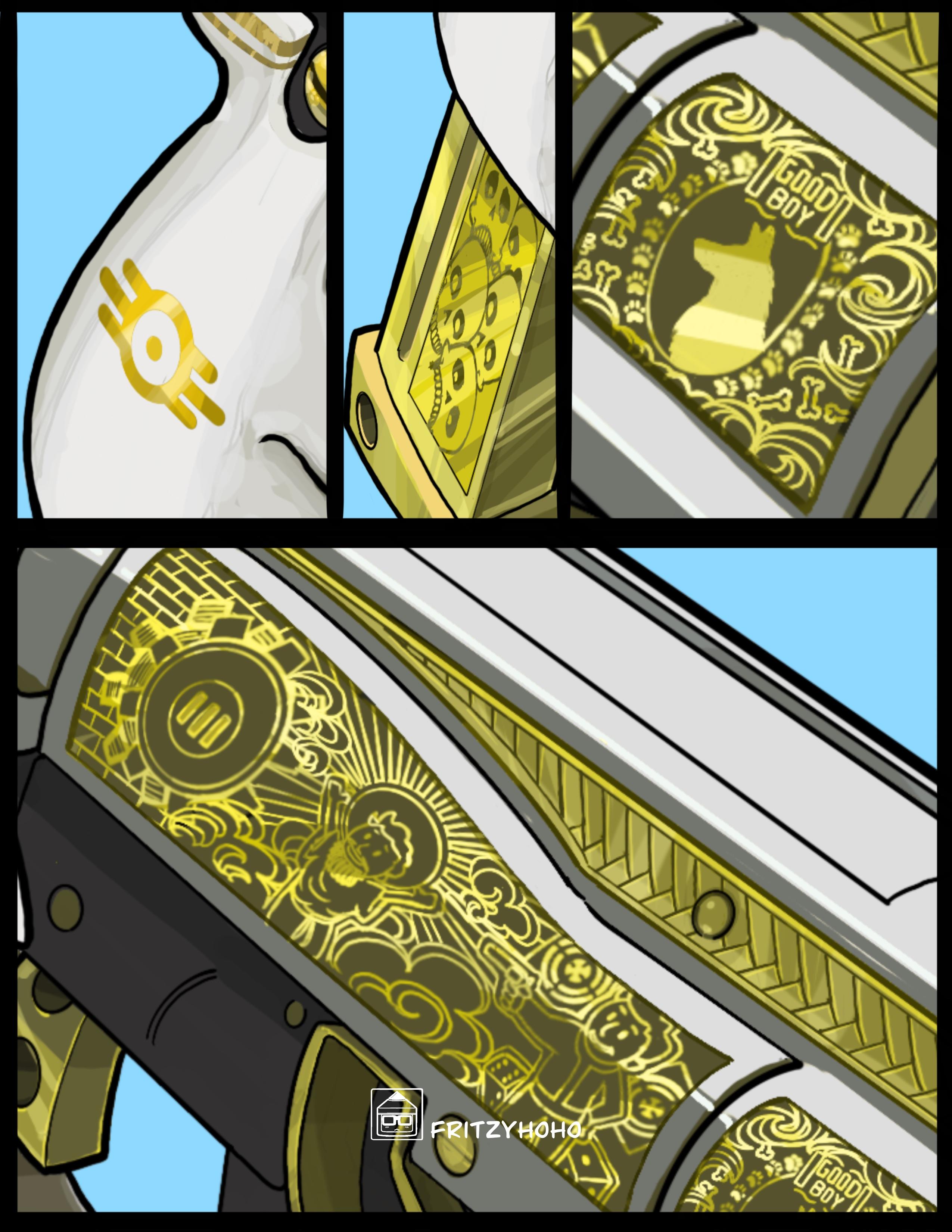 Vault-Tec Gold Overseer's Class "Good Boy" Edition. | Scrolller