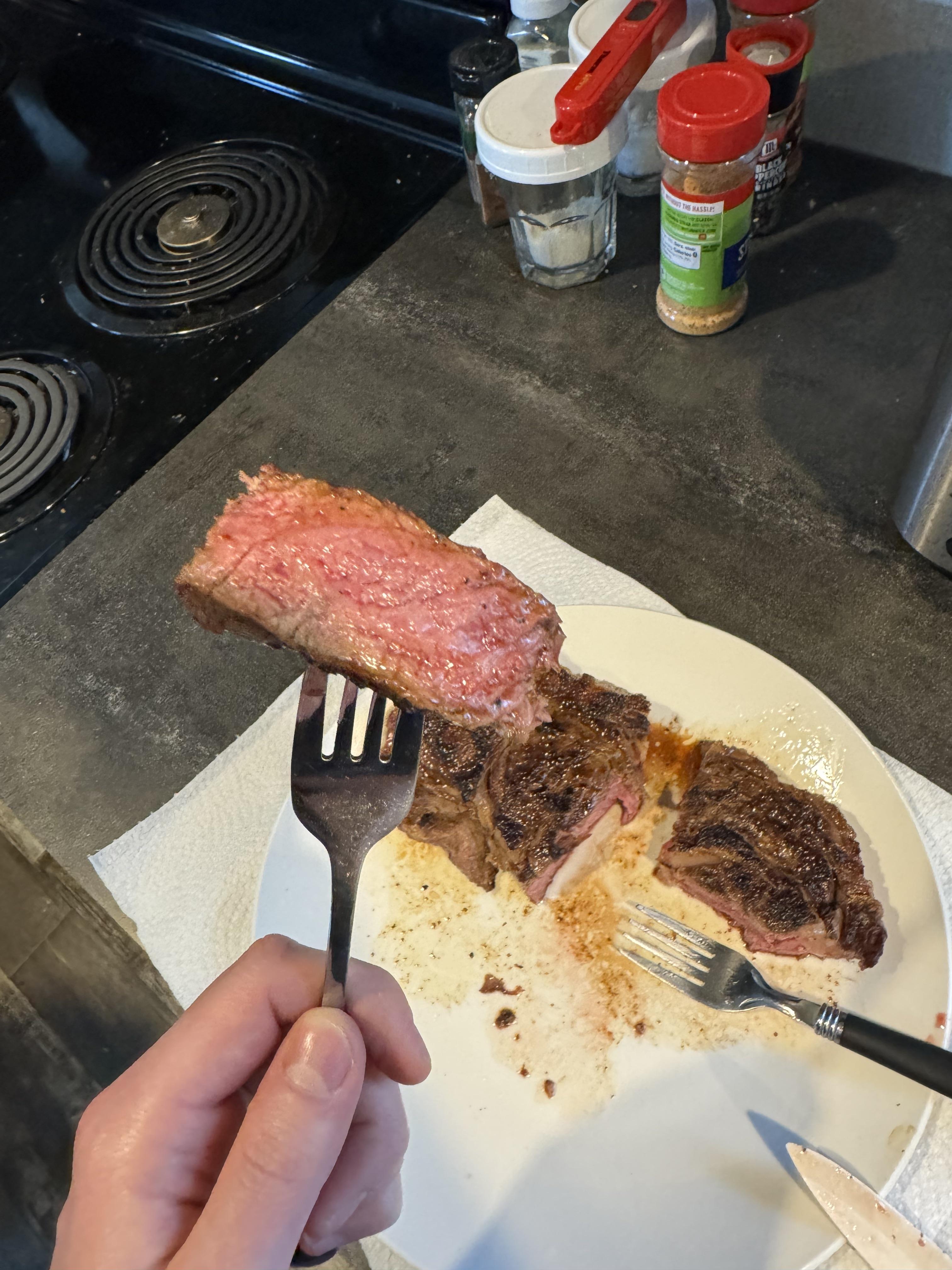 The first steak I’ve ever made. How’d I do? | Scrolller