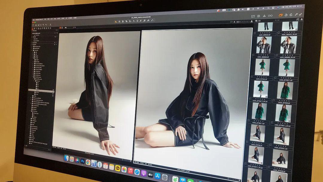 220304 Kim MinJu For Marie Claire May Issue | Scrolller