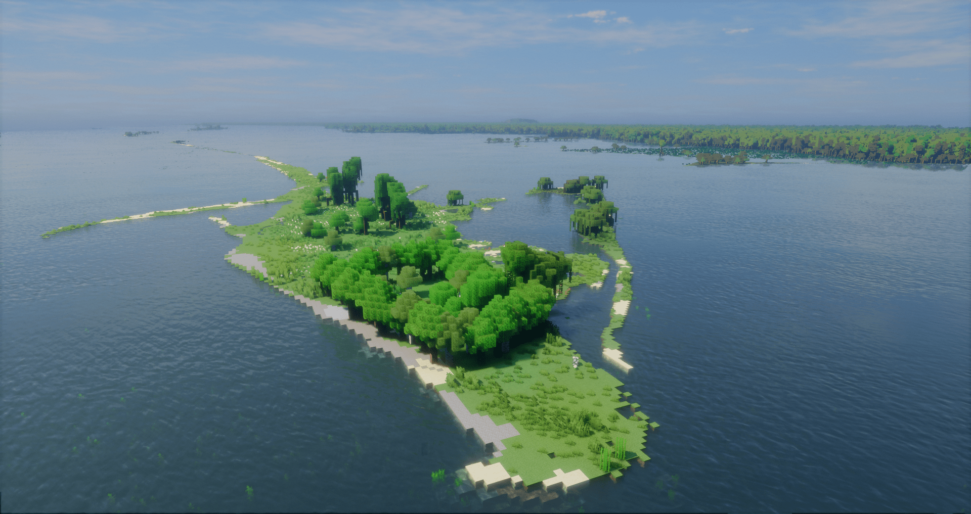 I made a 1:20 scale map of Mississippi for Minecraft | Scrolller