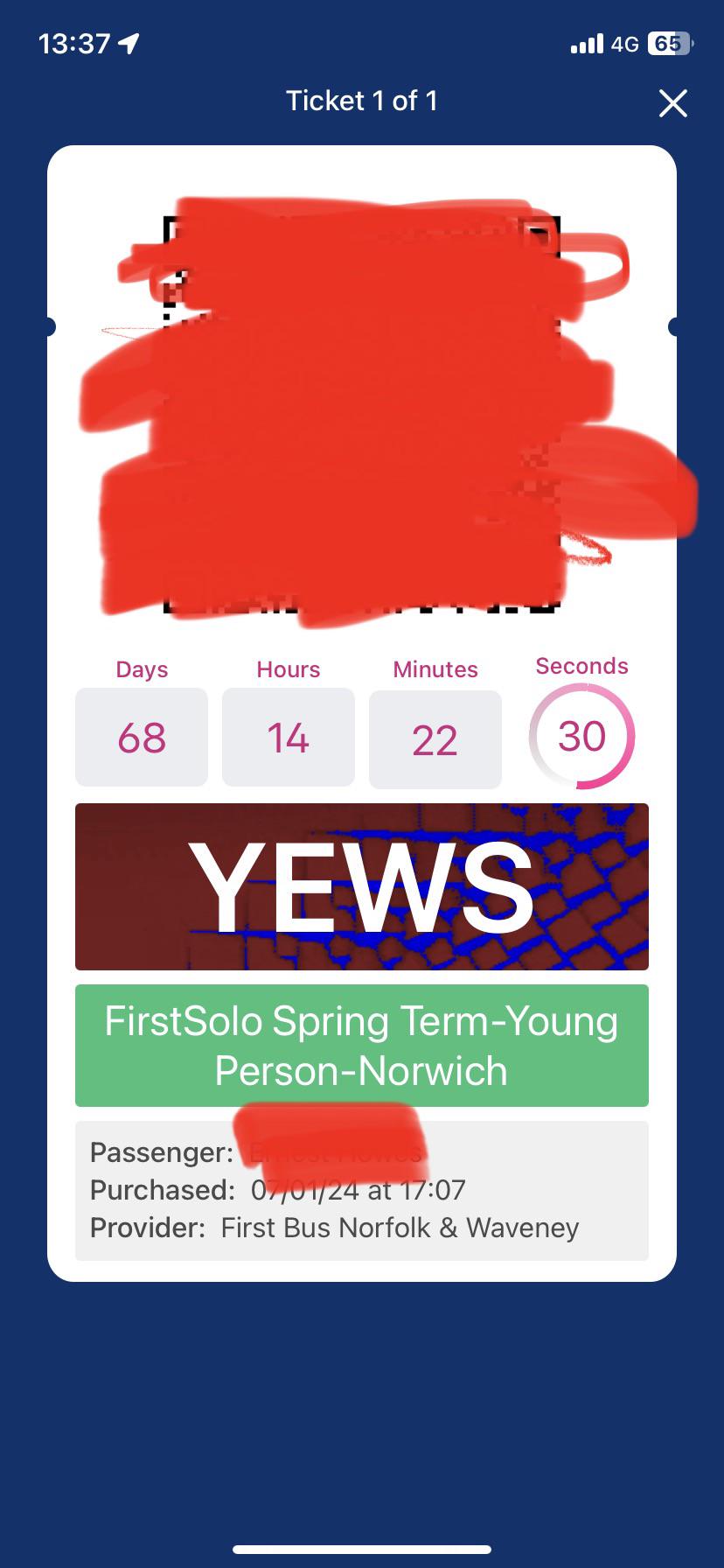 Did my bus ticket have a Kanye reference? | Scrolller