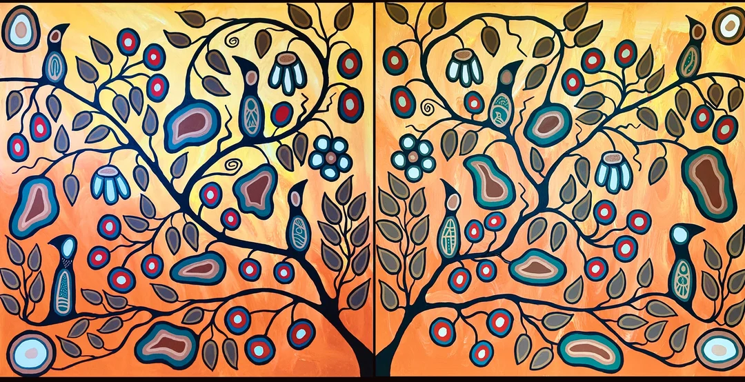 Stronger together with love and understanding, acrylic , me(houlefineart), 2024 | Scrolller