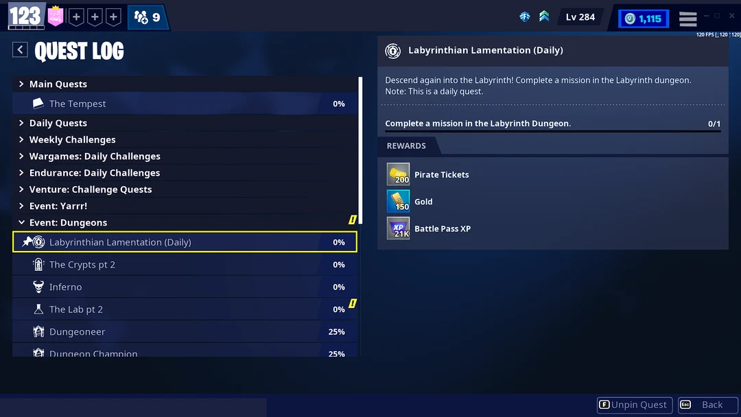 What do I need to do to complete this quest? I've ran the lab on every difficulty now, and no ...