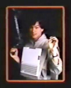 Steve Jobs as a ghostbuster (1984) | Scrolller