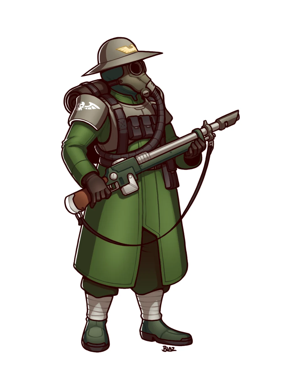 "Trench Guardsman" by Taylor Schmidt (Blazbaros) | Scrolller