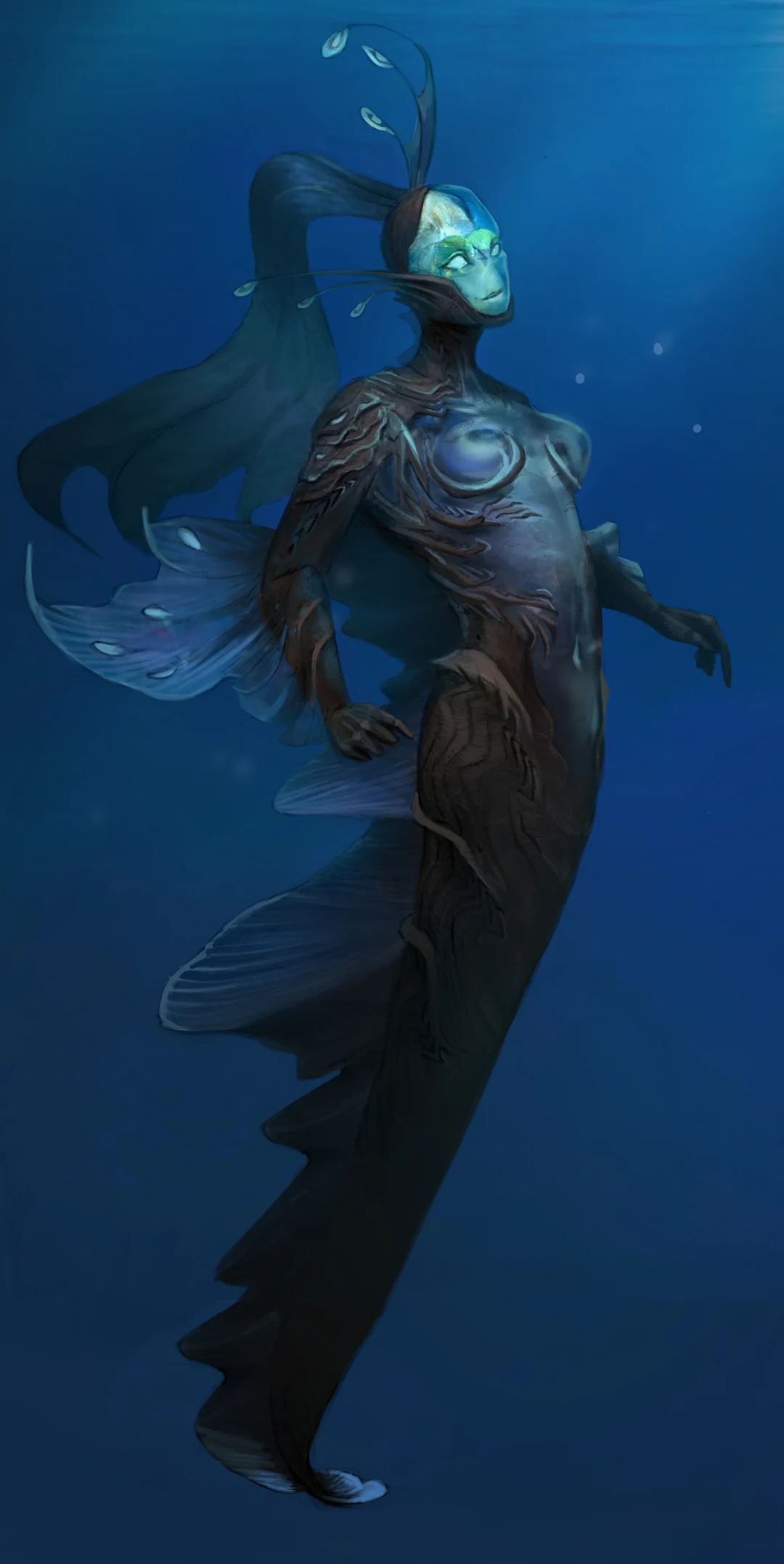 "Barreleye Mermaid" - Shi Mun Woo | Scrolller