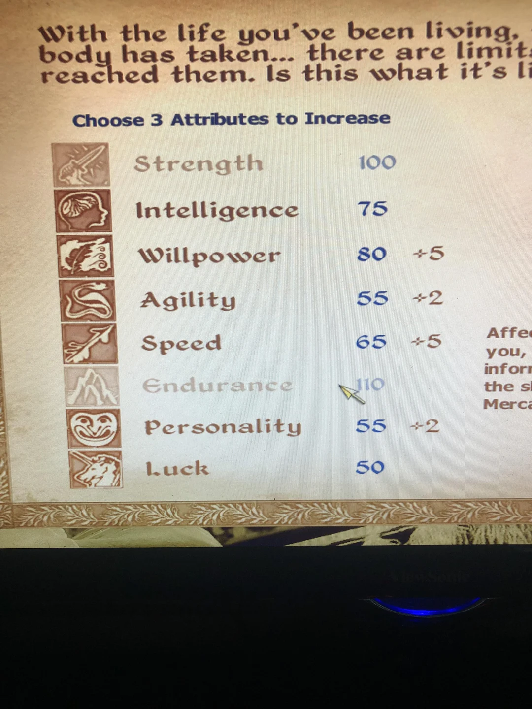 Issues with increasing stats at level up. Explanation in comments. | Scrolller