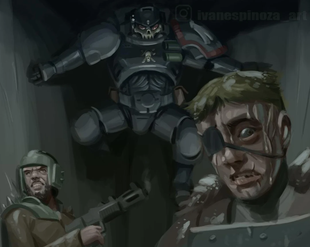 Red Winter: In darkest corners (Raven Guard/Reiver fanart) | Scrolller