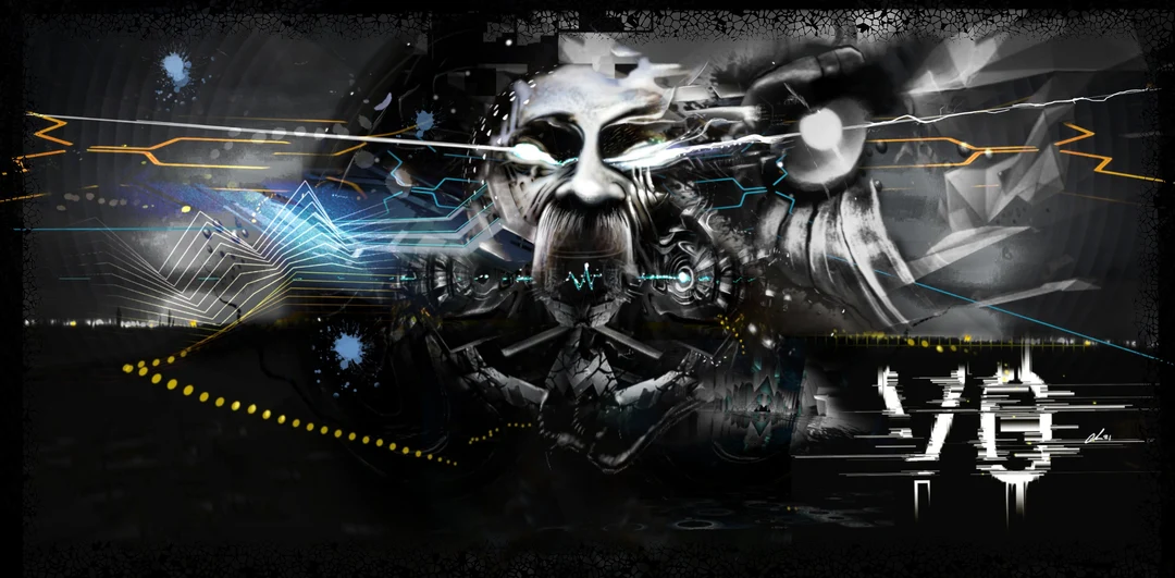 Submerged in circuits - me - digital | Scrolller