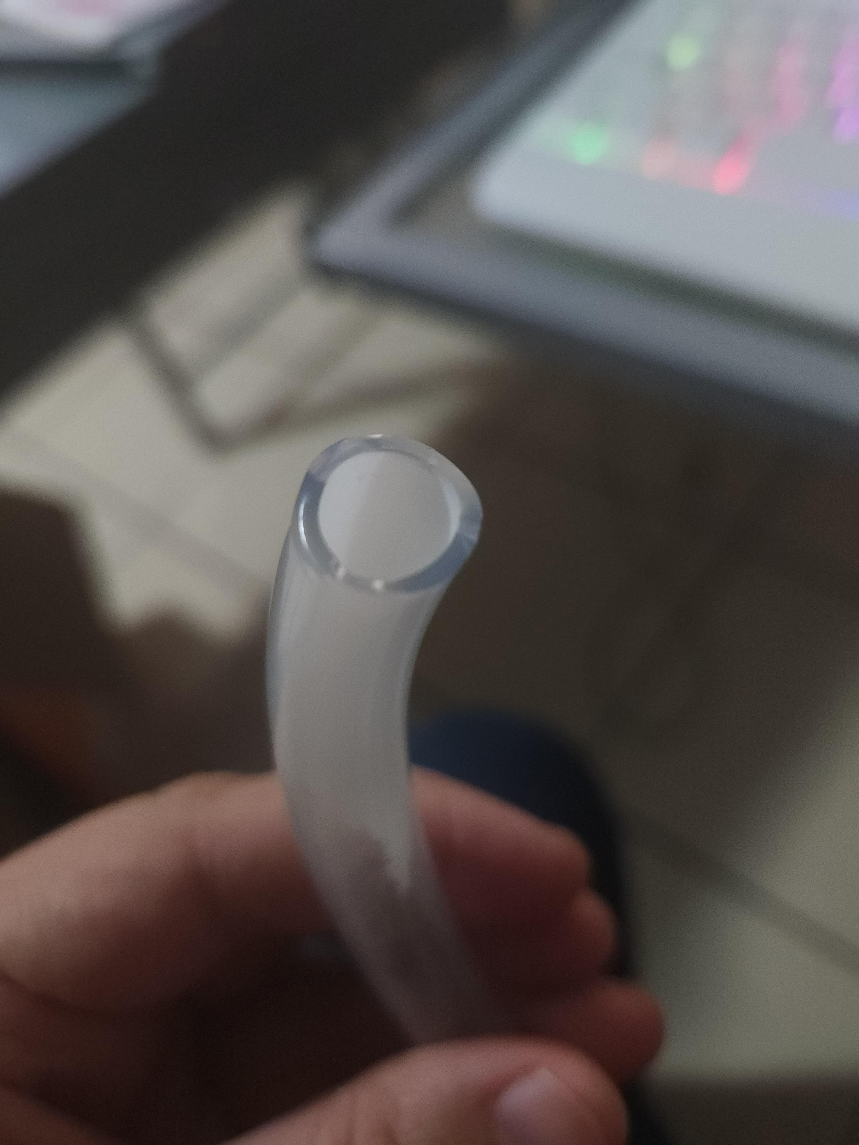 What is that white powder in my soft tubing?? | Scrolller