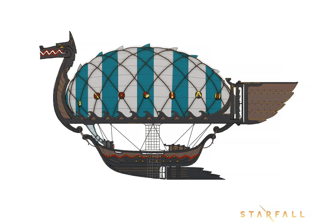 A Norvund Airship Design | Scrolller