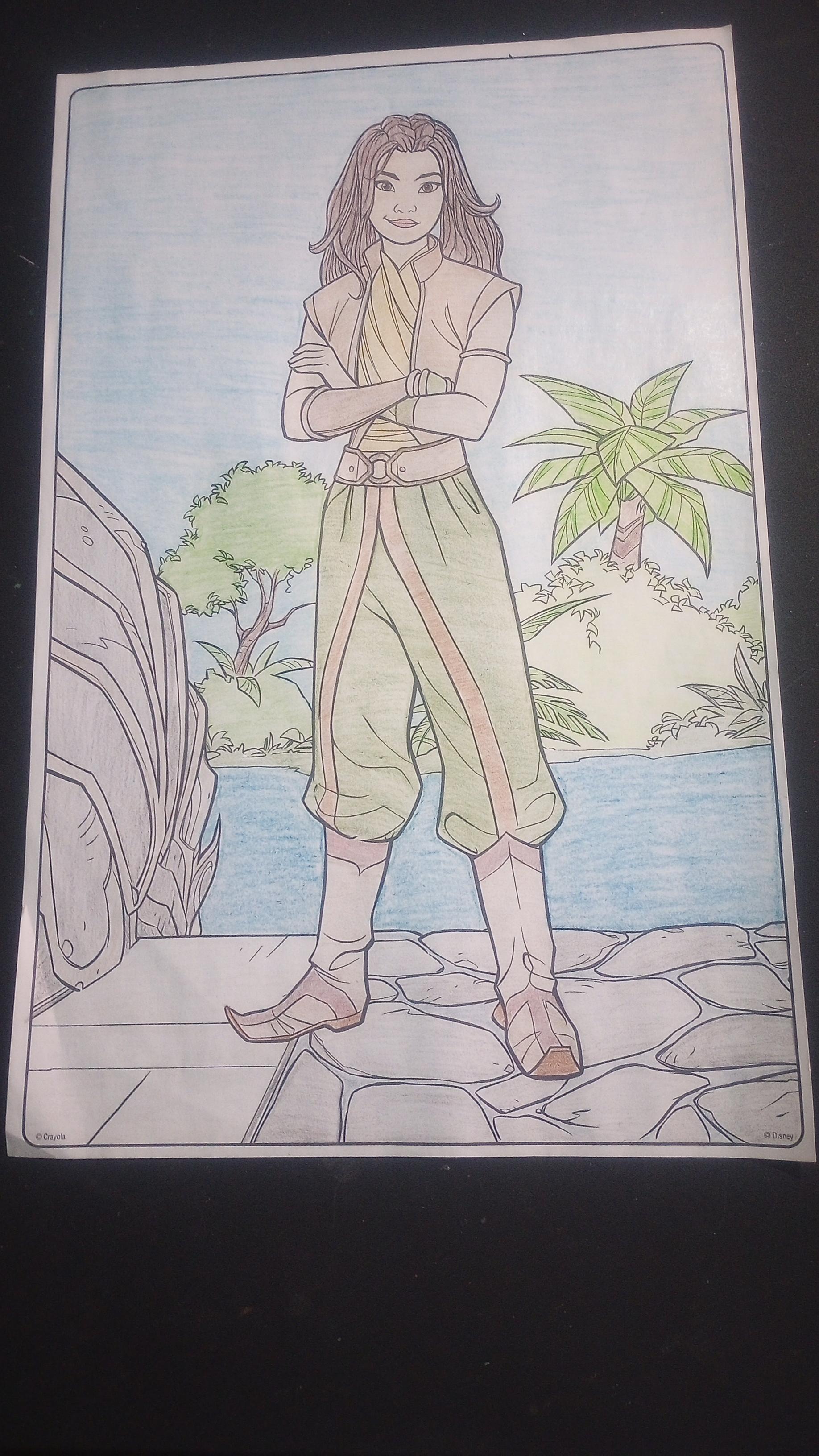 Raya from "Raya and the Last Dragon." | Scrolller