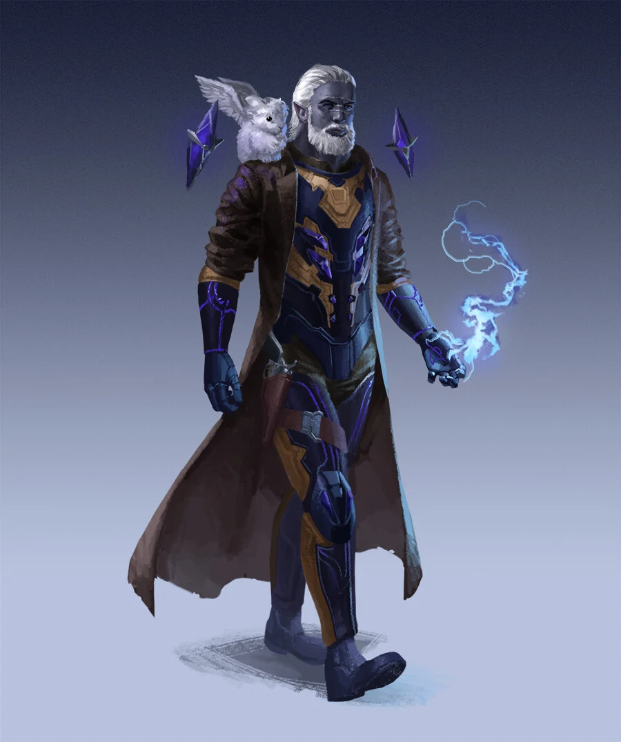 Drow Artificer by Phill Berry | Scrolller