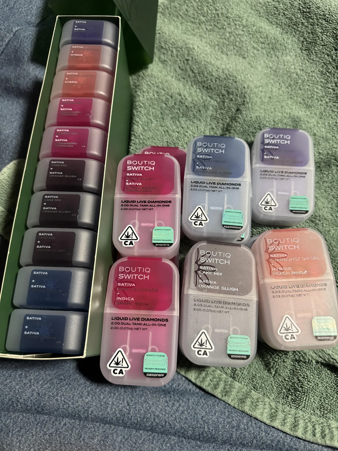 New flavors for the V3s. Hyped to try them out on this sunny Dallas day! | Scrolller