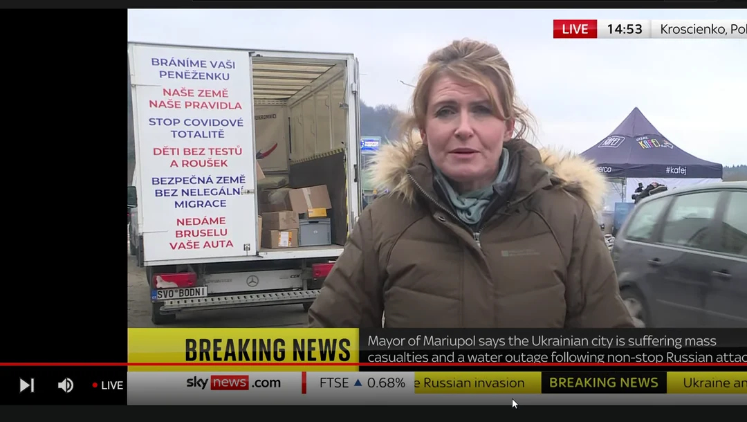 Was just watching news about Ukraine when suddenly.. | Scrolller
