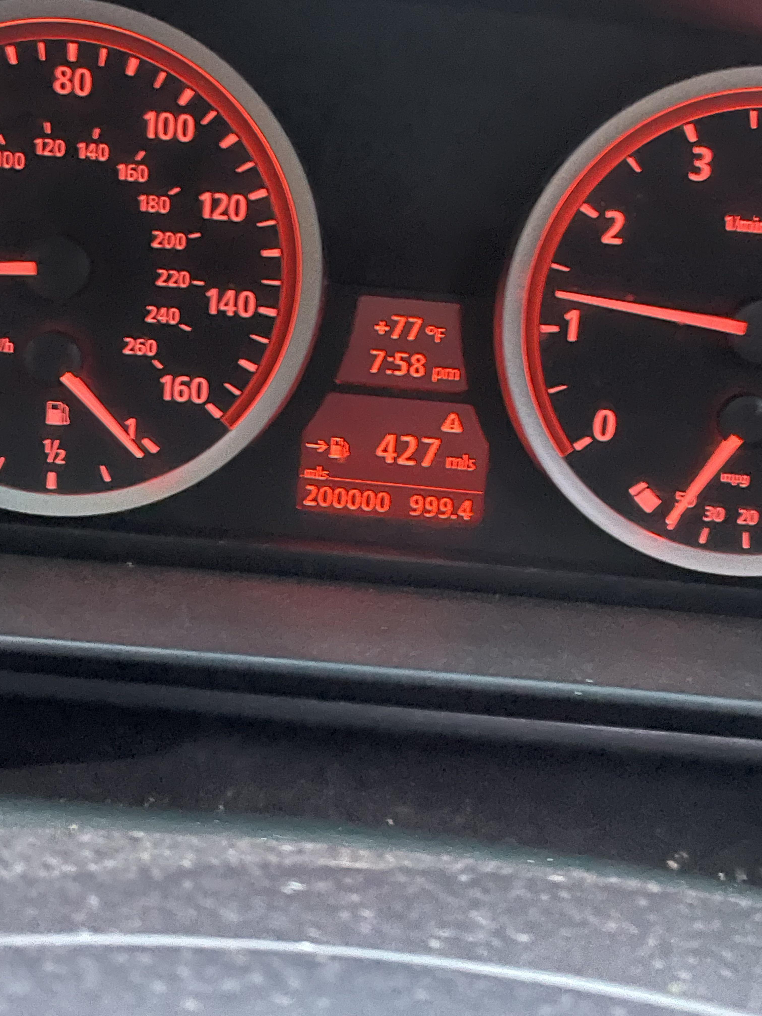 Hit 200k in my '06 530i the other day! Here's to another 100k hopefully | Scrolller