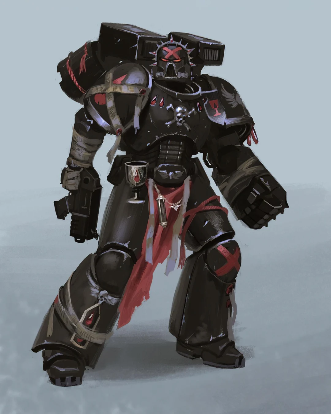 Yet another Death Company Assault marine by Ivan Klimenko | Scrolller