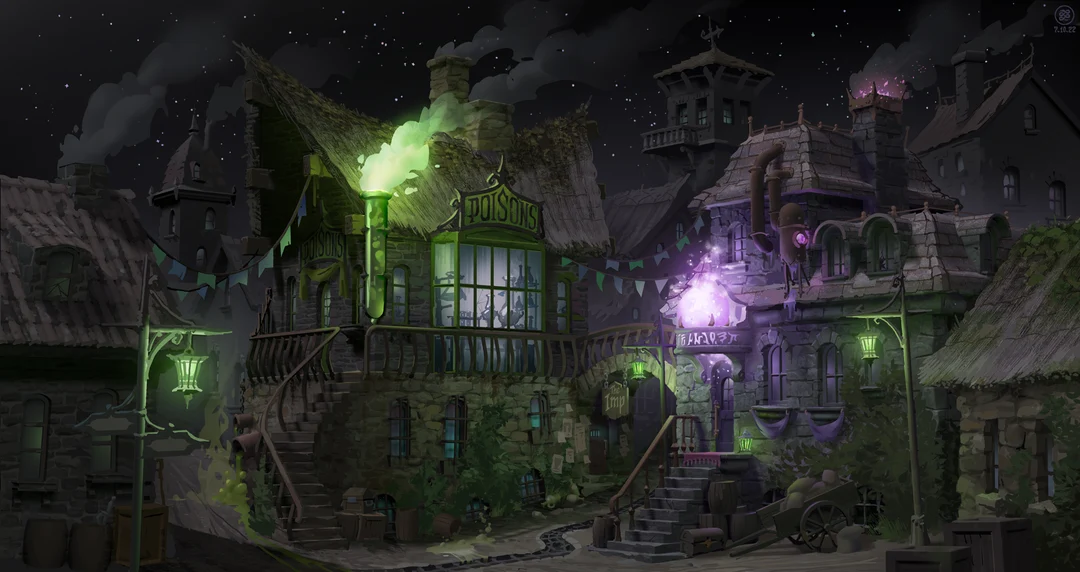 Alchemy Alley by zaltys | Scrolller