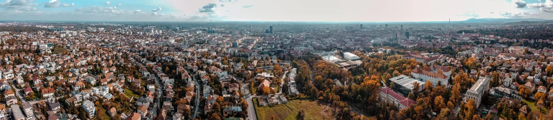 Highres image of panoramic view of Zagreb, Croatia | Scrolller