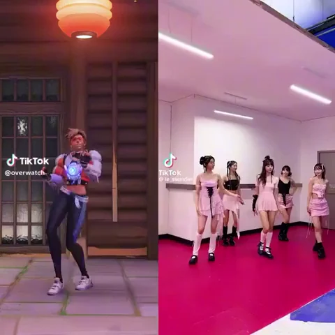 First in-game look at the new LE SSERAFIM x Overwatch 2 skins | Scrolller