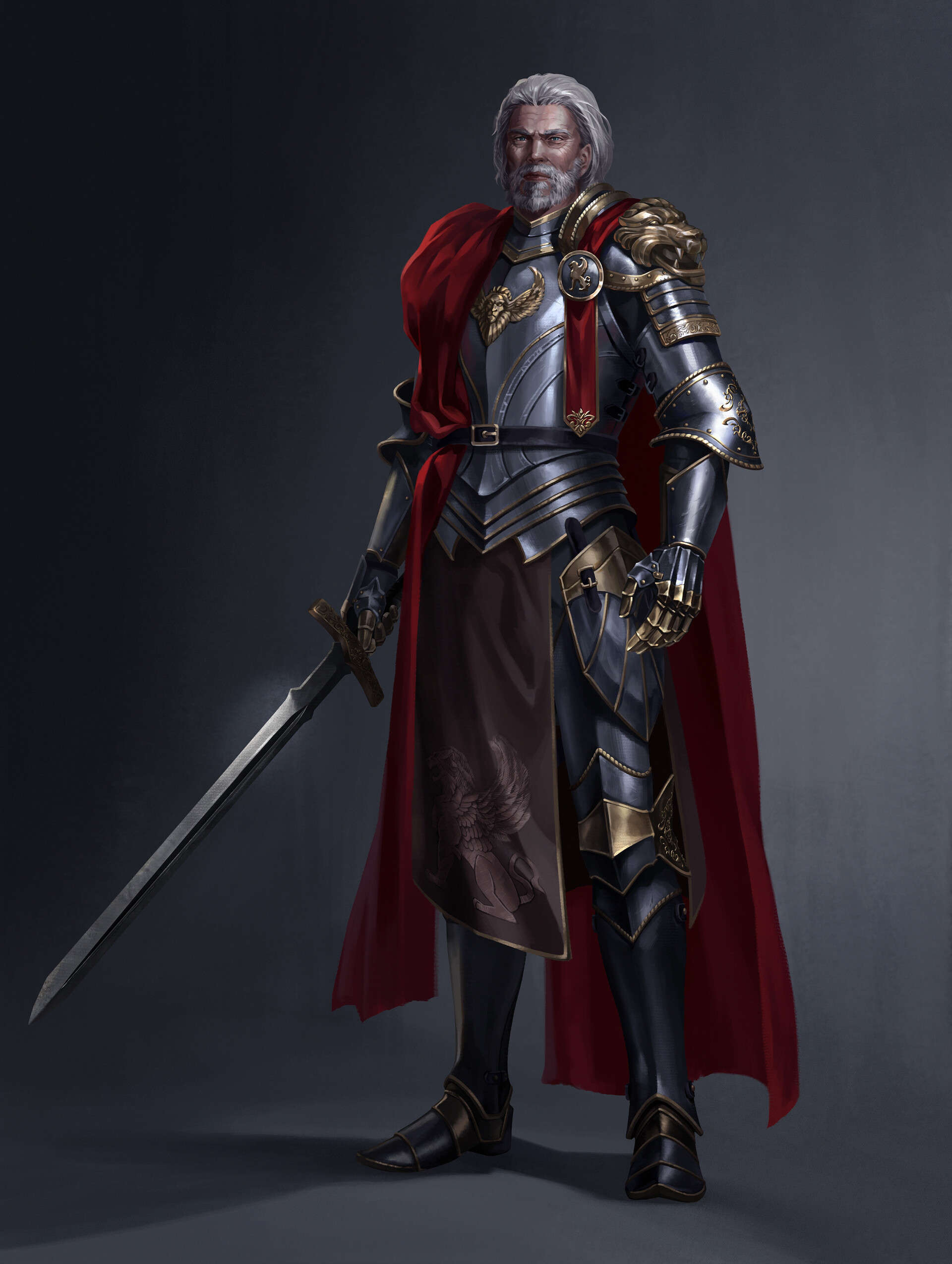 The Old Knight by Juri Park | Scrolller