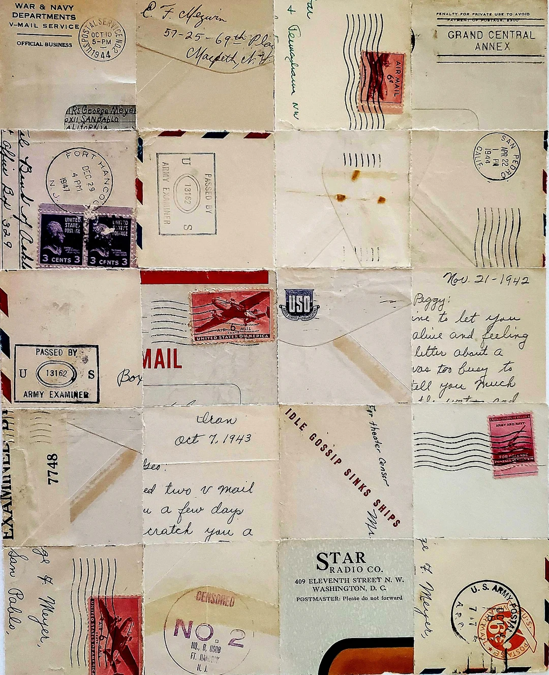 Remember them 3/4, tbbd, Analog Collage, 2023 | Scrolller