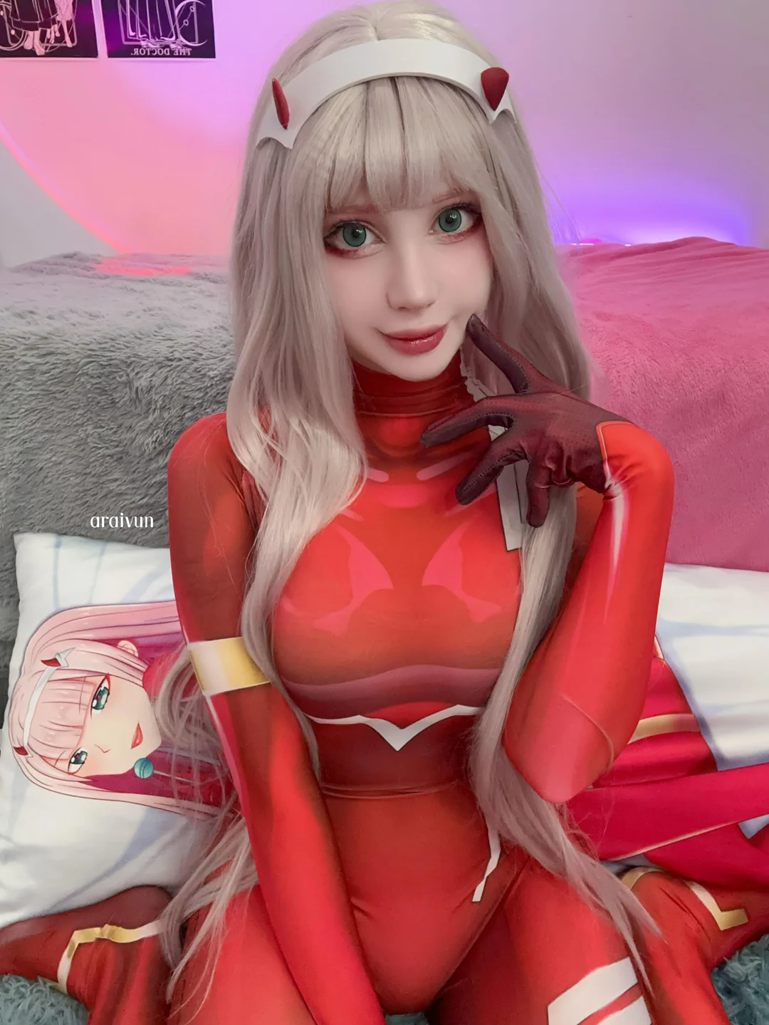 Zero Two in plugsuit cosplay by me | Scrolller
