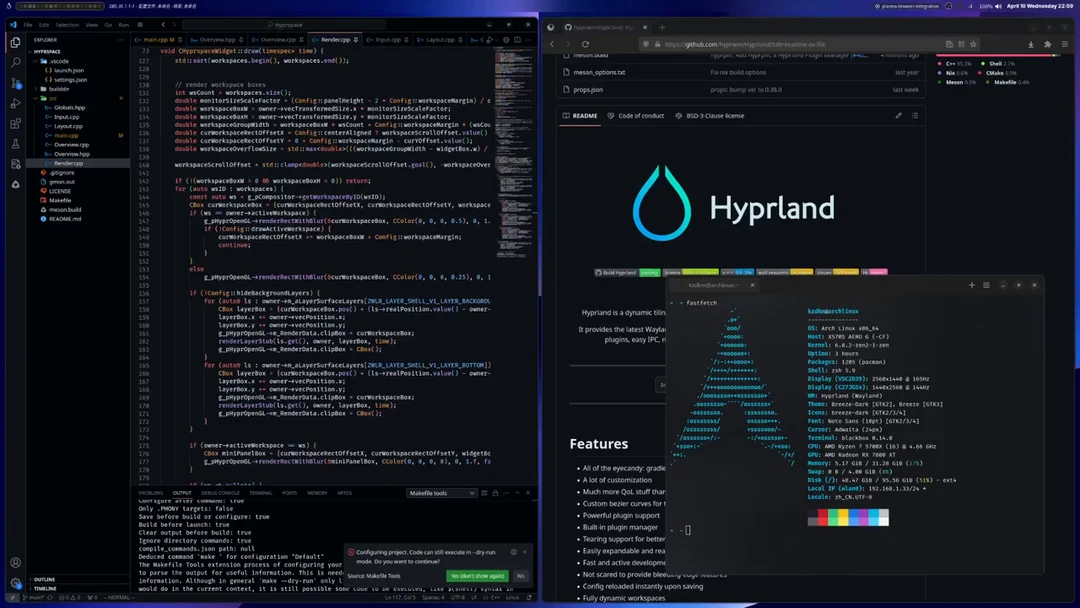 [Hyprland] Experimental overview plugin | Scrolller