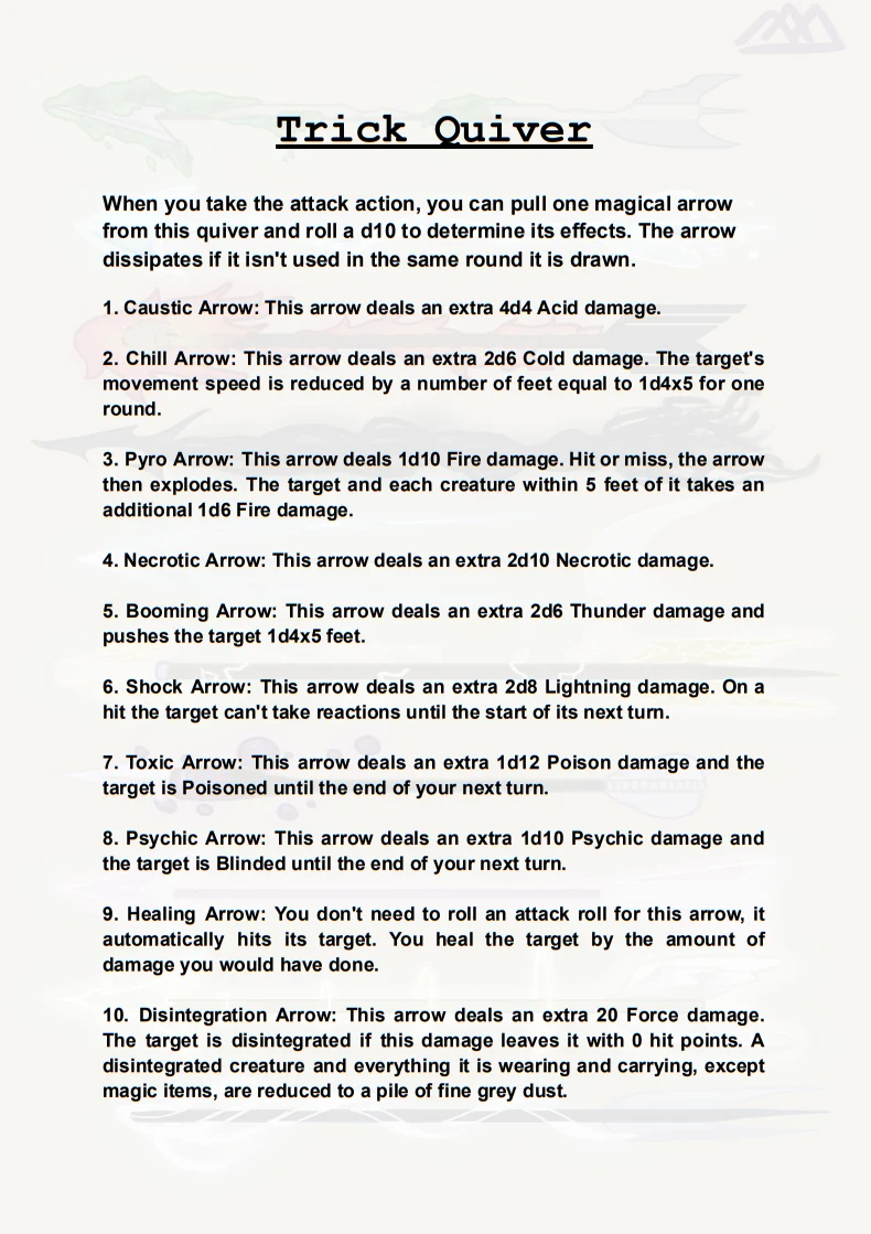 Trick Quiver | Scrolller