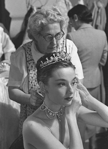 Audrey Hepburn on the set of Roman Holiday, 1953 | Scrolller