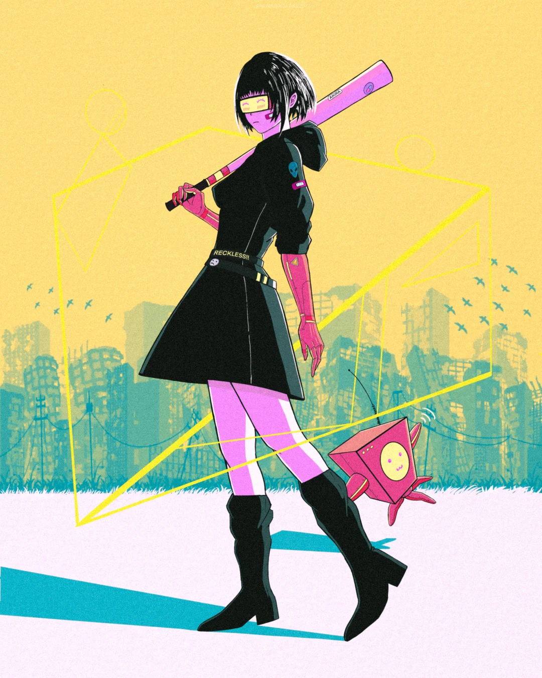 Atsu & Plexi, Me, Procreate, 2022 | Scrolller